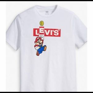 Levi's | Shirts | Nwt Levis X Super Mario Collab White Tee Size M | Poshmark